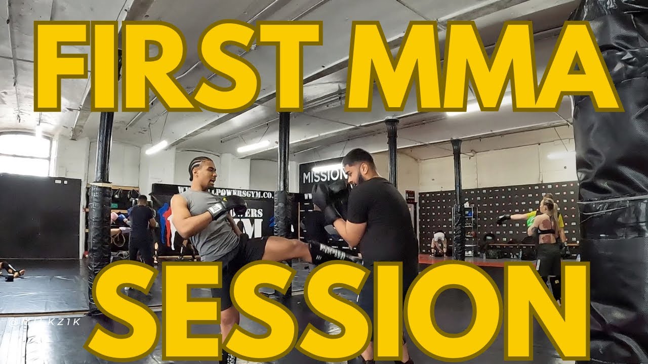 MY FIRST MMA SESSION 🥊 #1 - YouTube
