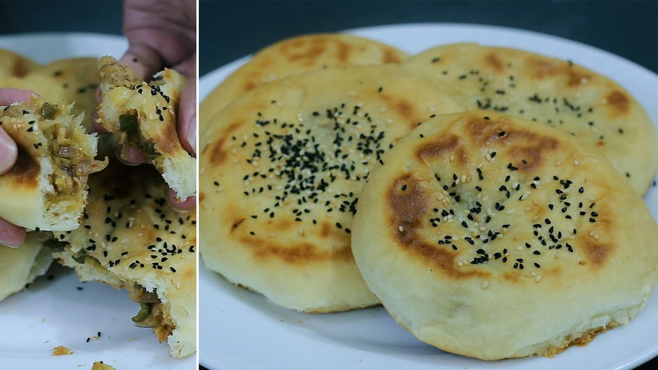 Stuffed Mini Naan | Mini Naan Recipe with Stuffed Chicken and Vegetable Recipe by Bella Kitchen ...