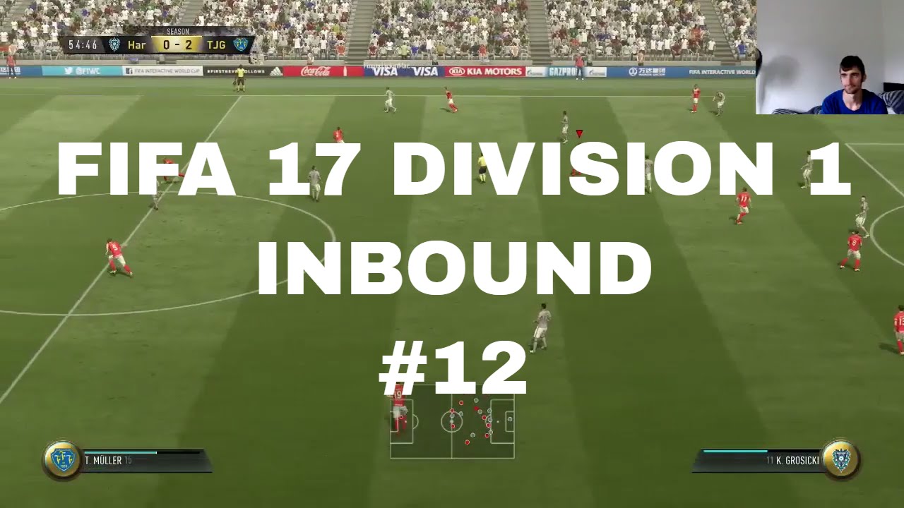 FIFA 17 Ultimate Team Division 1 Inbound #12 - YouTube