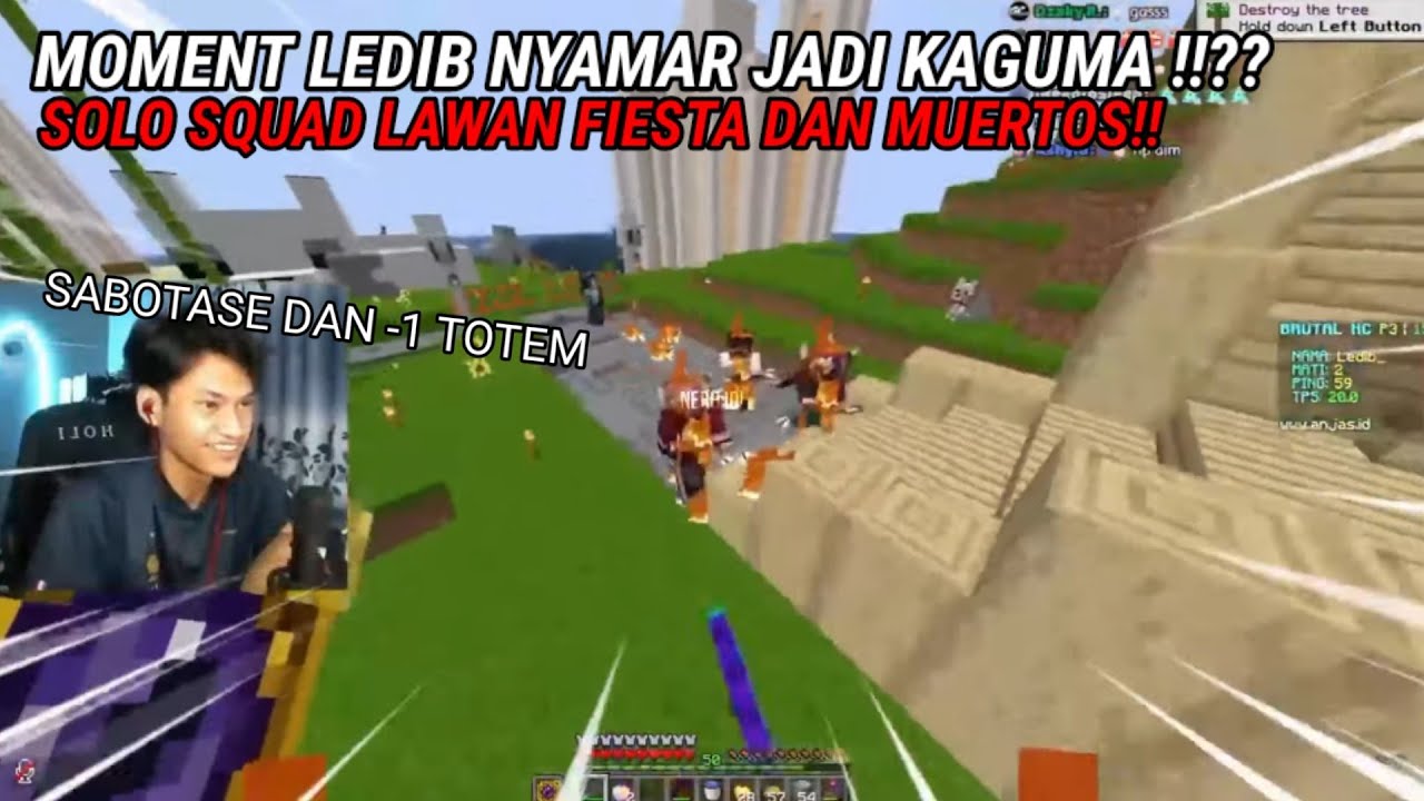 MOMENT @ledib SOLO NGANCURIN BWC DAN LEDIB -1 TOTEM ??!! - YouTube