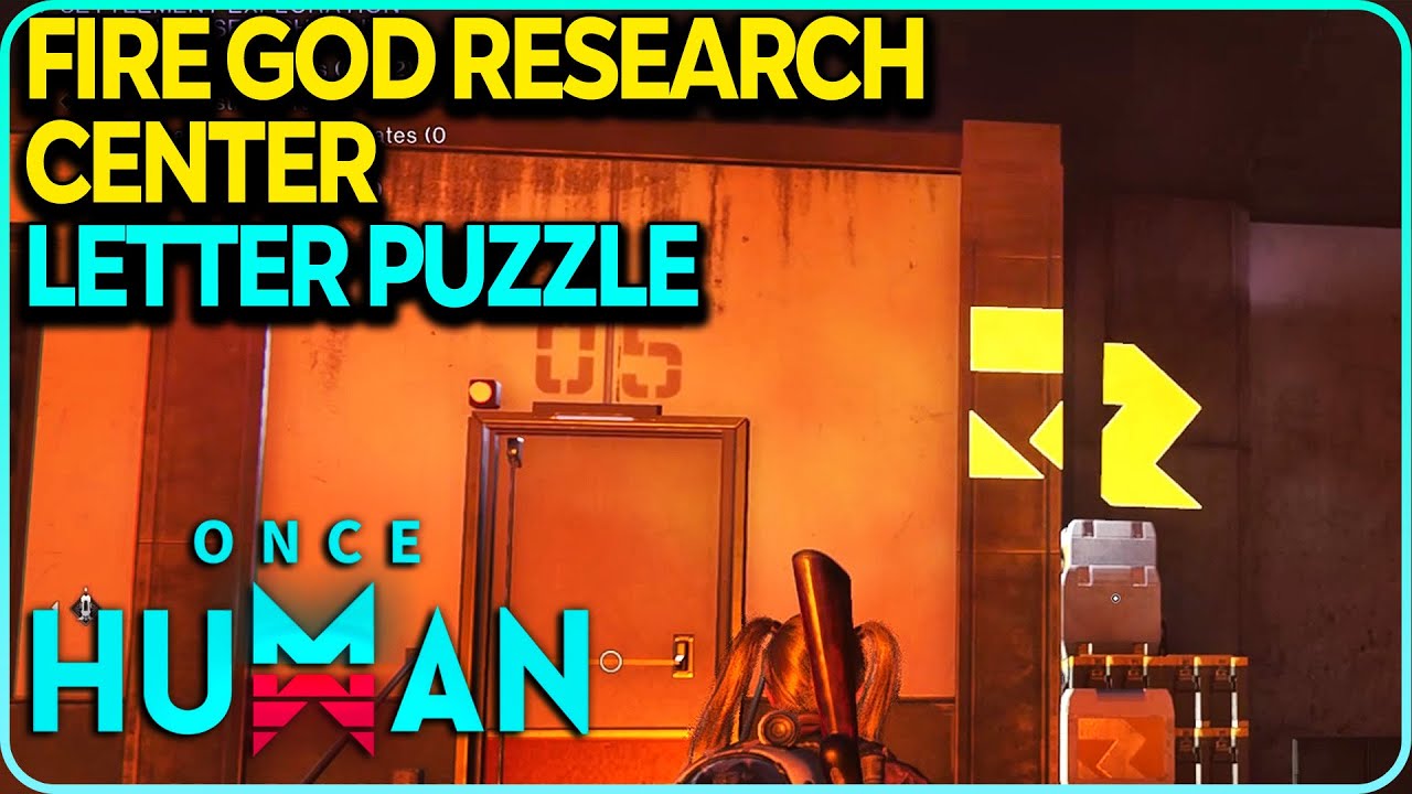 Blue Letter Puzzle Once Human