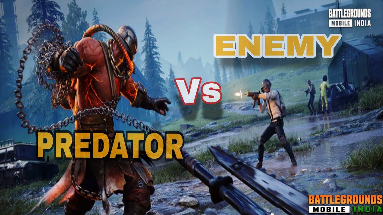Predator vs Enemy 🔥 Crazy Gameplay 🤯 | BGMI - YouTube