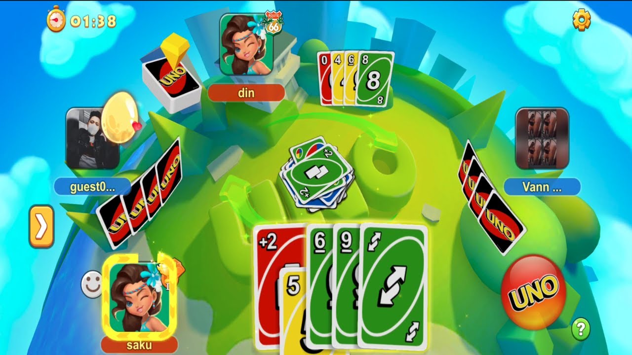 Uno! online game for android mobile users - YouTube