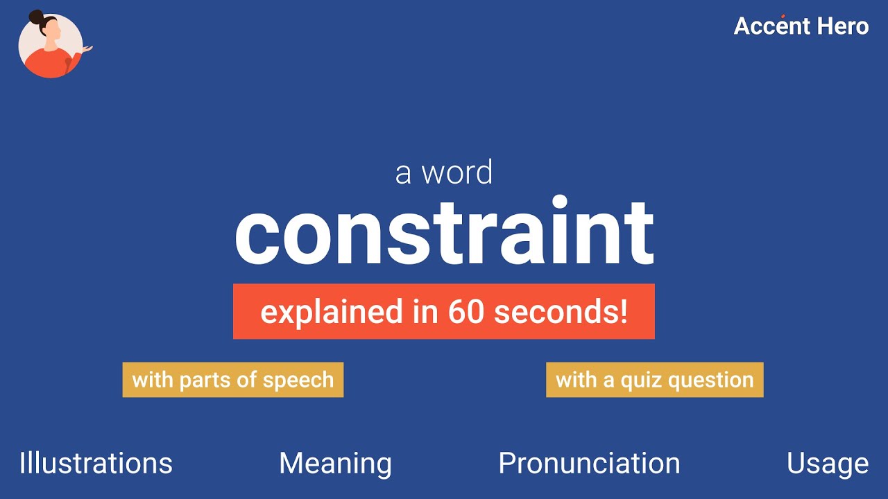 CONSTRAINT Meaning And Pronunciation YouTube constraint-meaning-and-pronunciation-youtube