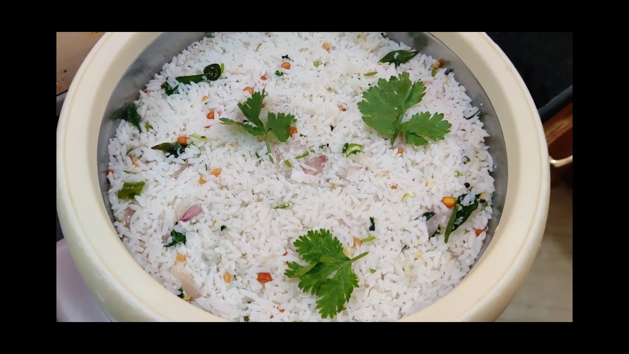 தேங்காய் சாதம் / Thenkai Saatham / Coconut Rice - YouTube