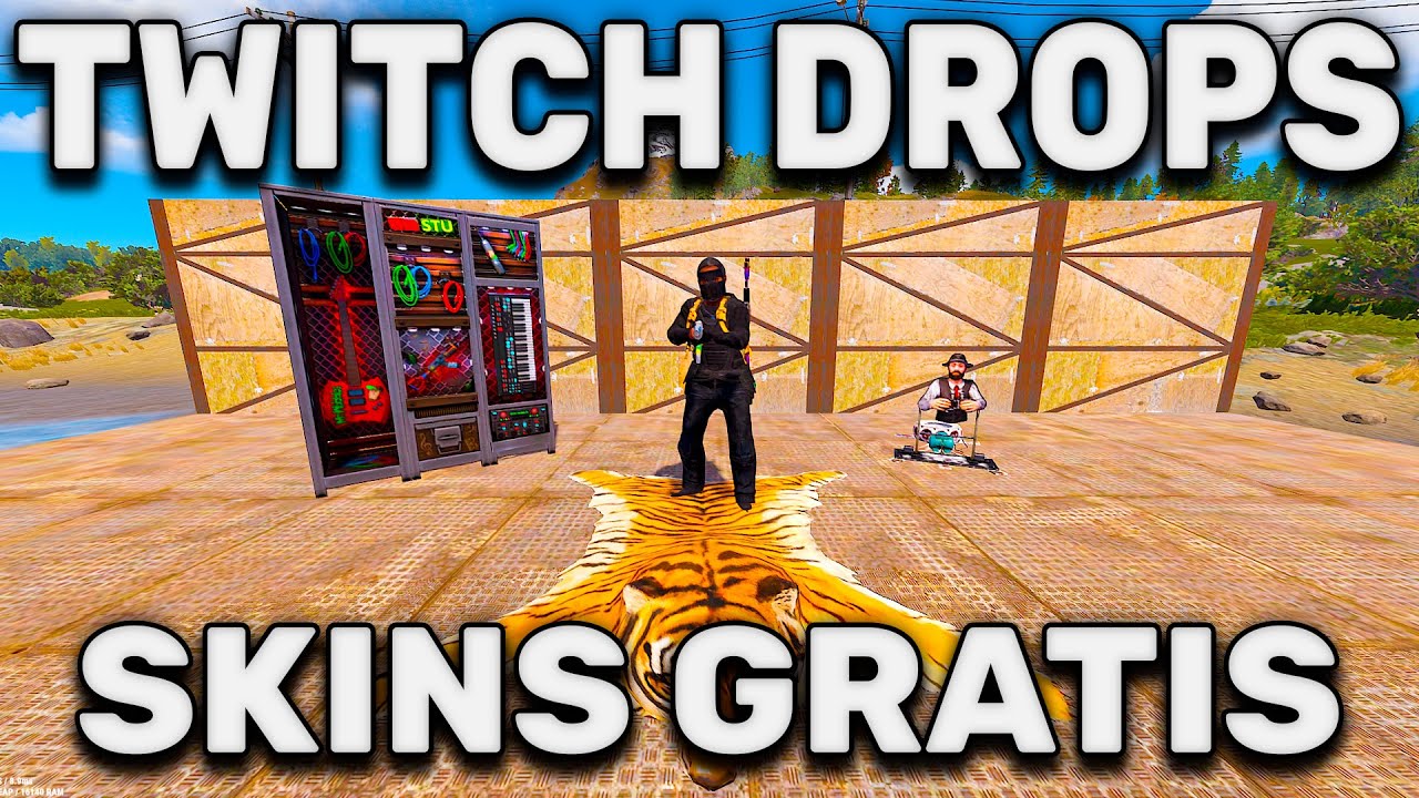 TWITCH DROPS HOME BREWED 2 RUST ENSEÑANDO LAS SKINS ( DROPS GRATIS ...