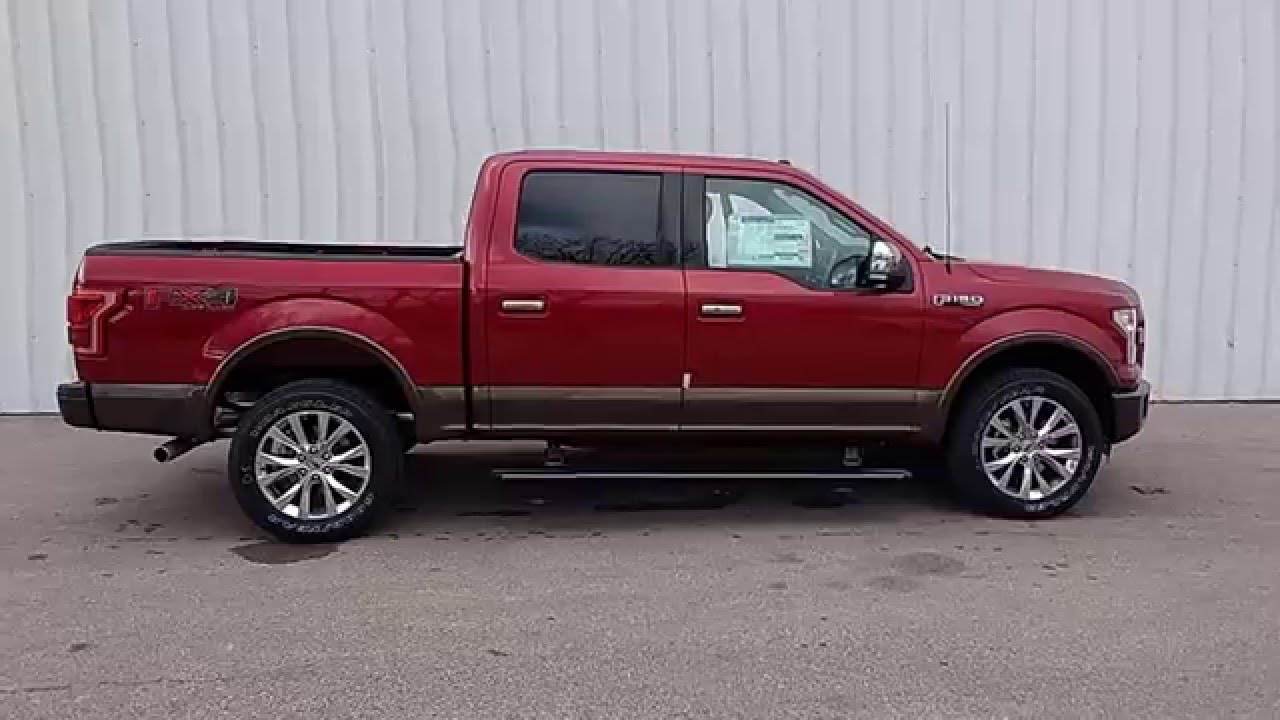 Ruby Red 2016 F-150 SuperCrew 4x4 Lariat | 5.5' Bed | 5.0L | 502A ...