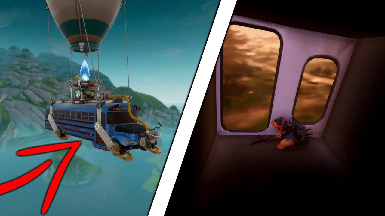 GOING INSIDE THE BATTLE BUS GLITCH | God Mode Glitch | Fortnite Battle ...