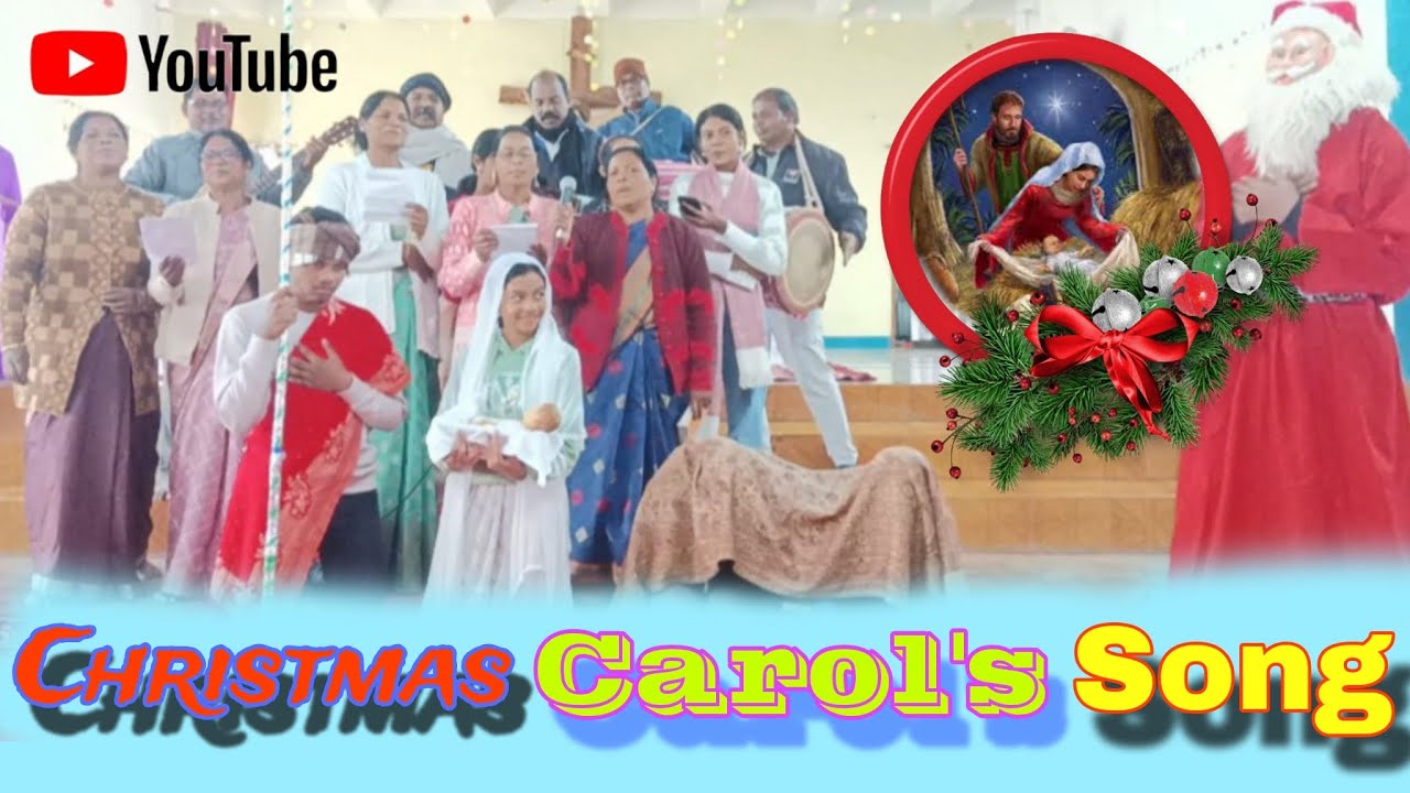 Christmas carols song 🎄||purab me chamak raha hai || Christmas song ...