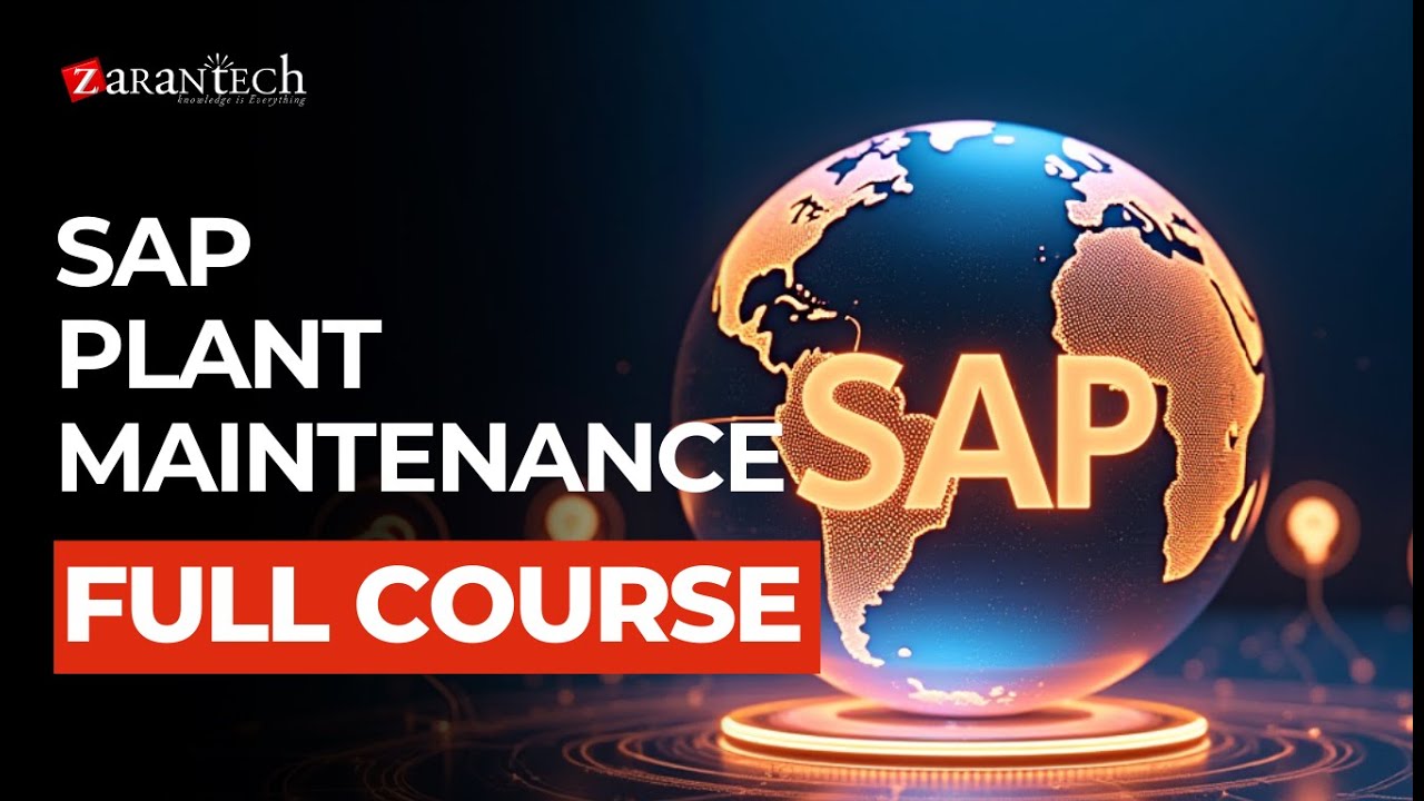 SAP Plant Maintenance Full Course | ZaranTech - YouTube