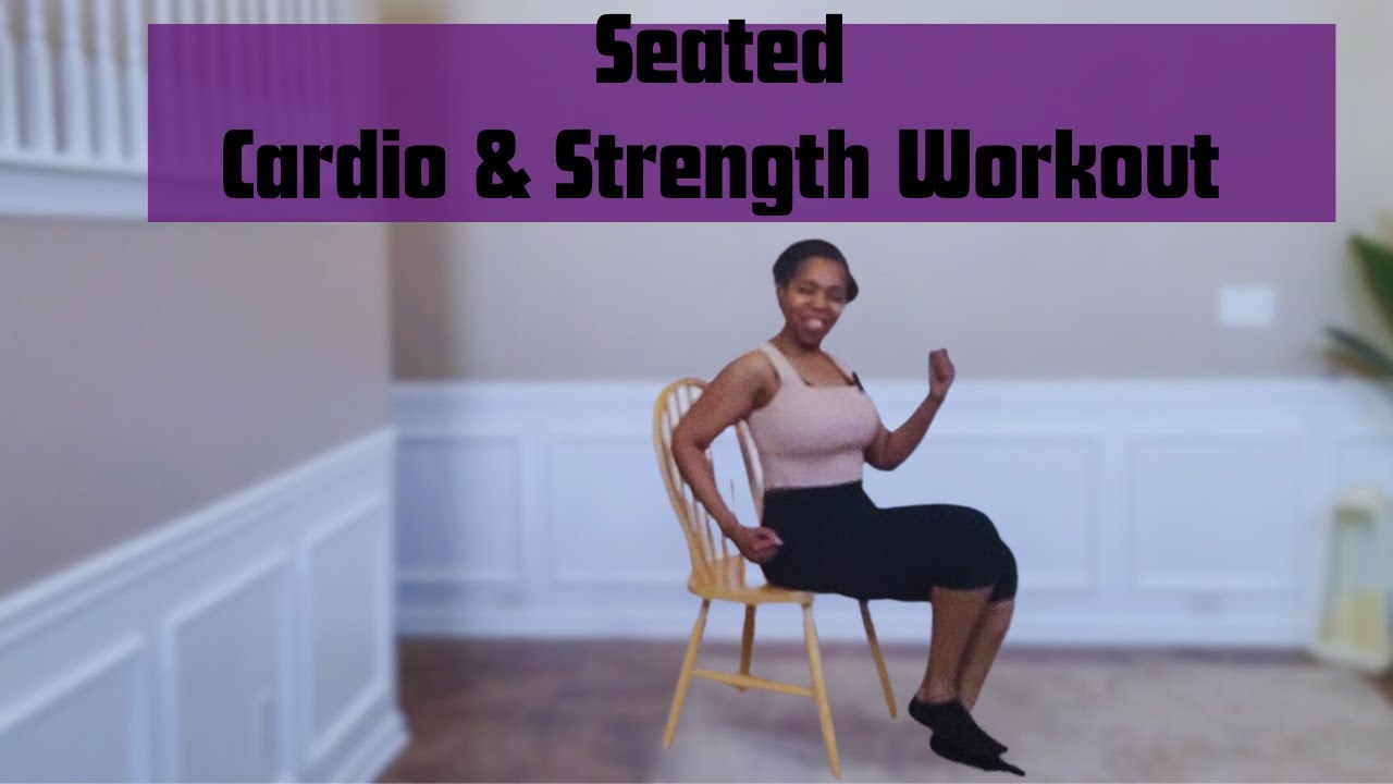 Seated Full Body Workout to improve Muscle Tone and Bone Density - YouTube