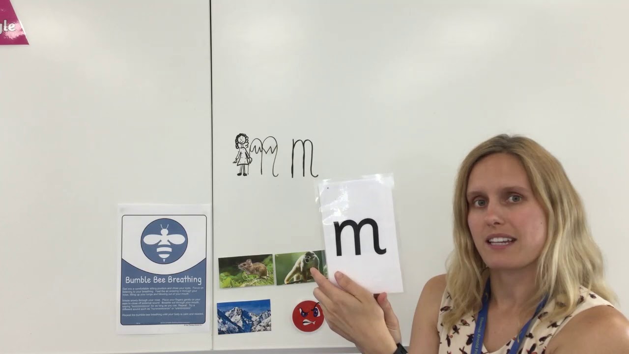Phonics Phase 2 Lesson 7 Sound 'm' - YouTube