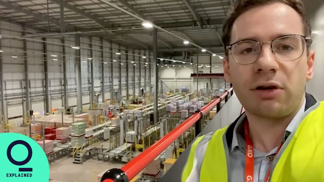 Inside Nestle's Automated Chocolate Distribution Hub - YouTube