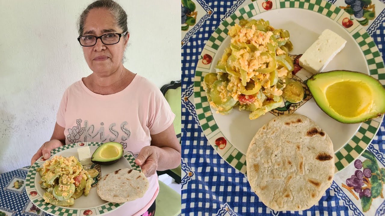 RECETA SALUDABLE Y SUPER BARATO PIPIANES CON HUEVO //PARA TU DESAYUNO O ...