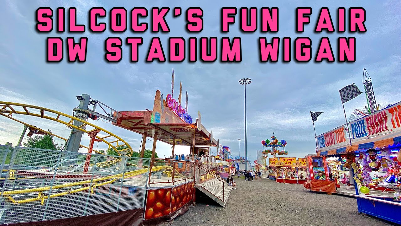 Silcock’s Fun Fair DW Stadium Wigan Vlog 15th May 2022 - YouTube