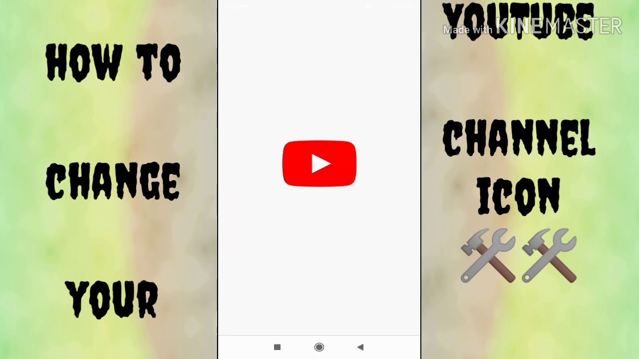 How to change youTube channel icon - YouTube