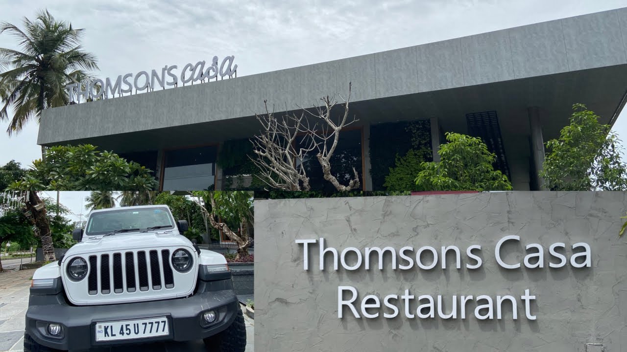 THOMSONS CASA restaurant | food review 🥗l Jeep Wrangler l - YouTube