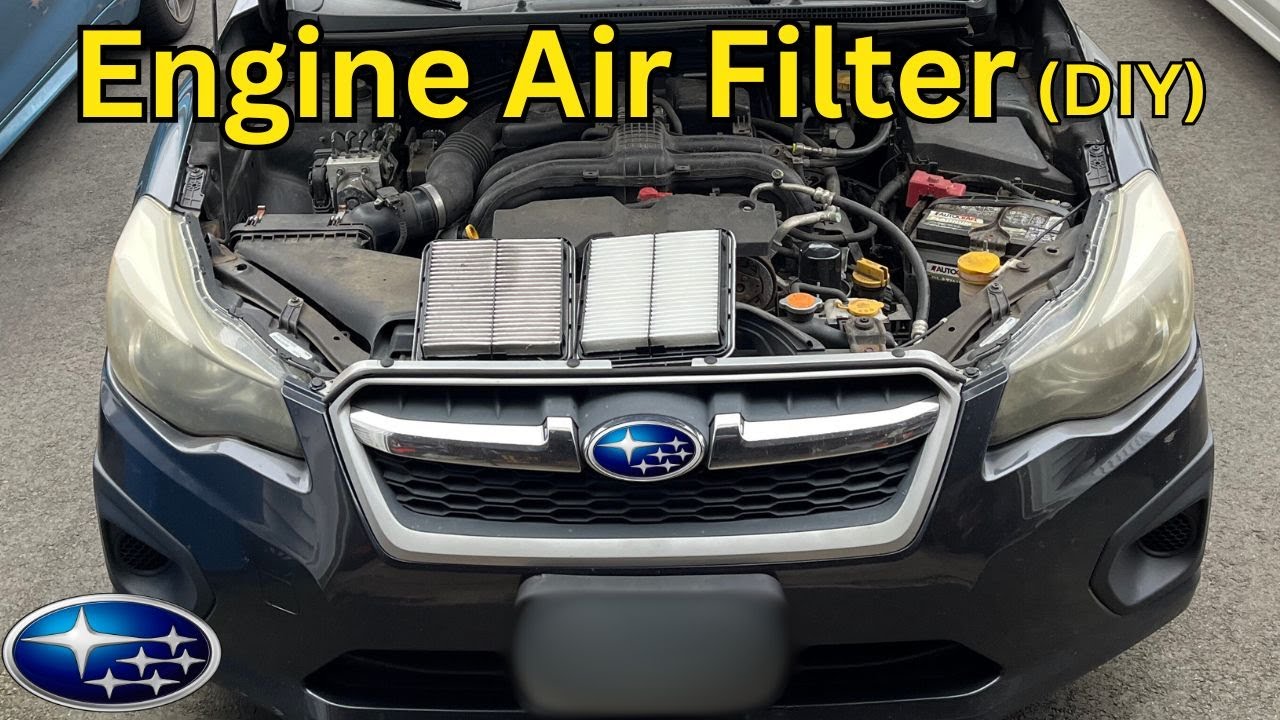 2013 Subaru Impreza - Engine Air Filter Replacement - YouTube