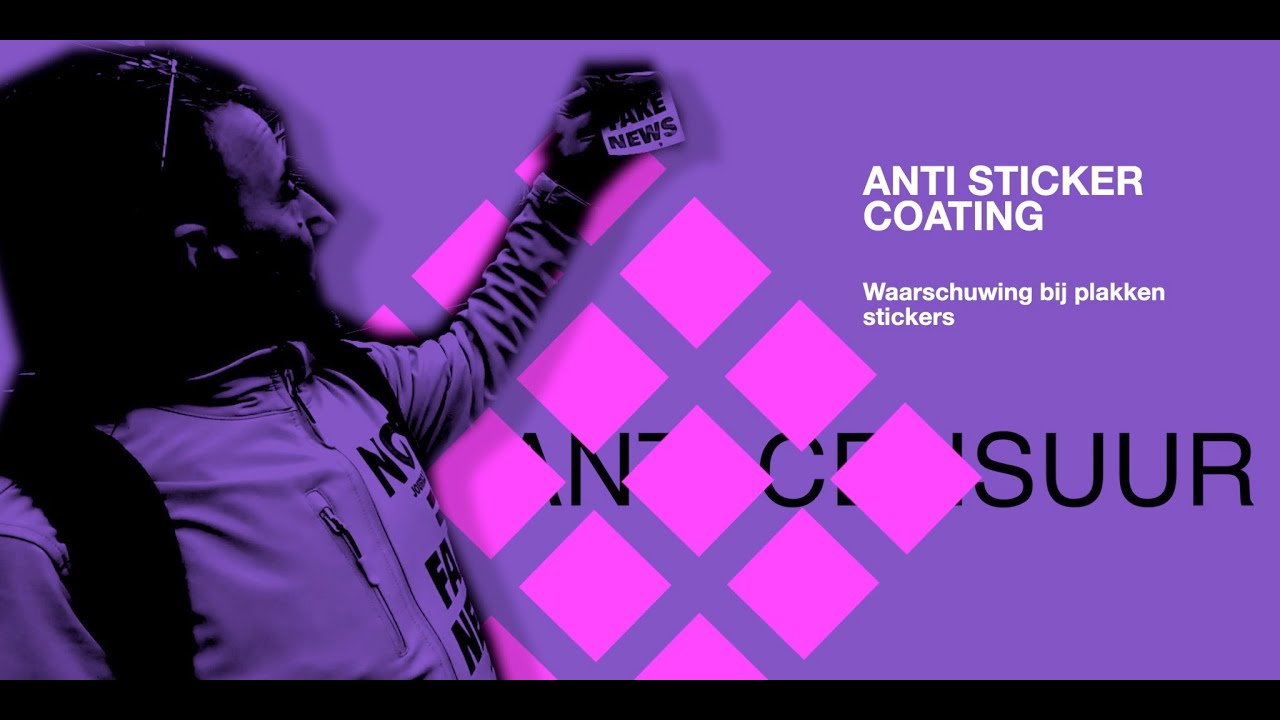 Pas Op! Anti stickers coating - YouTube