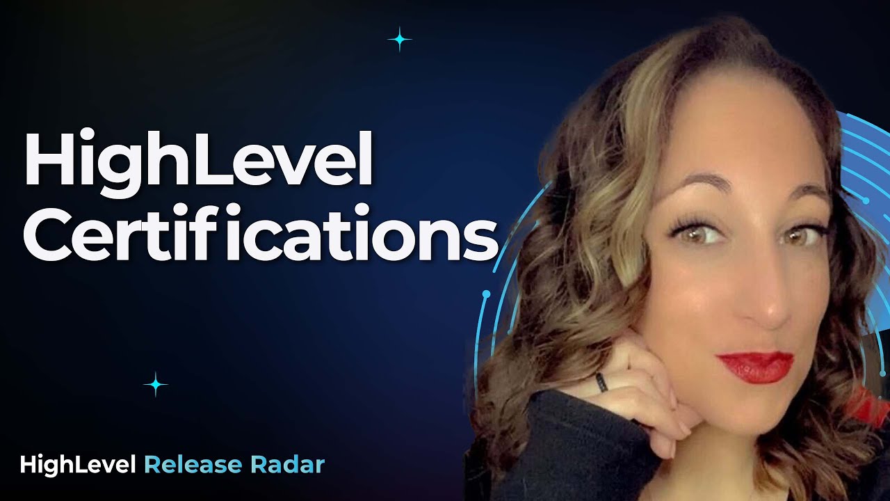 Release Radar - Alicia Pagano - HighLevel Certification Program - YouTube
