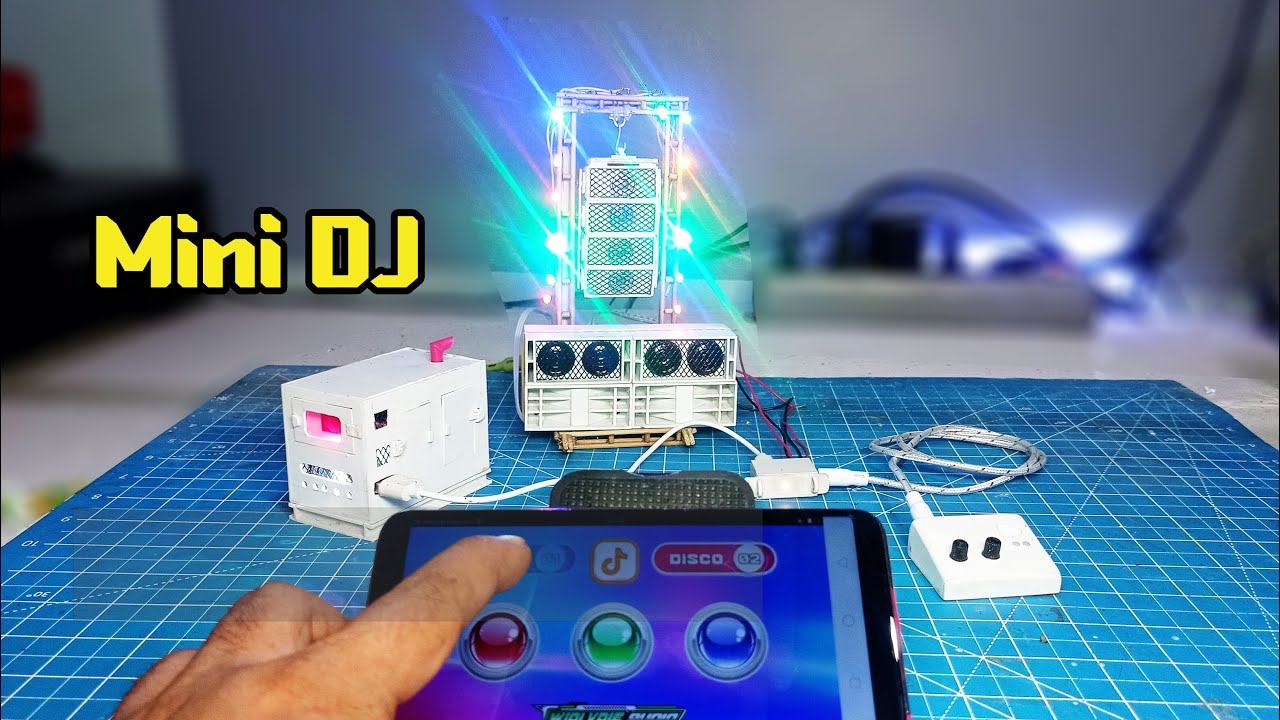 How to make mini dj generator 5v - YouTube