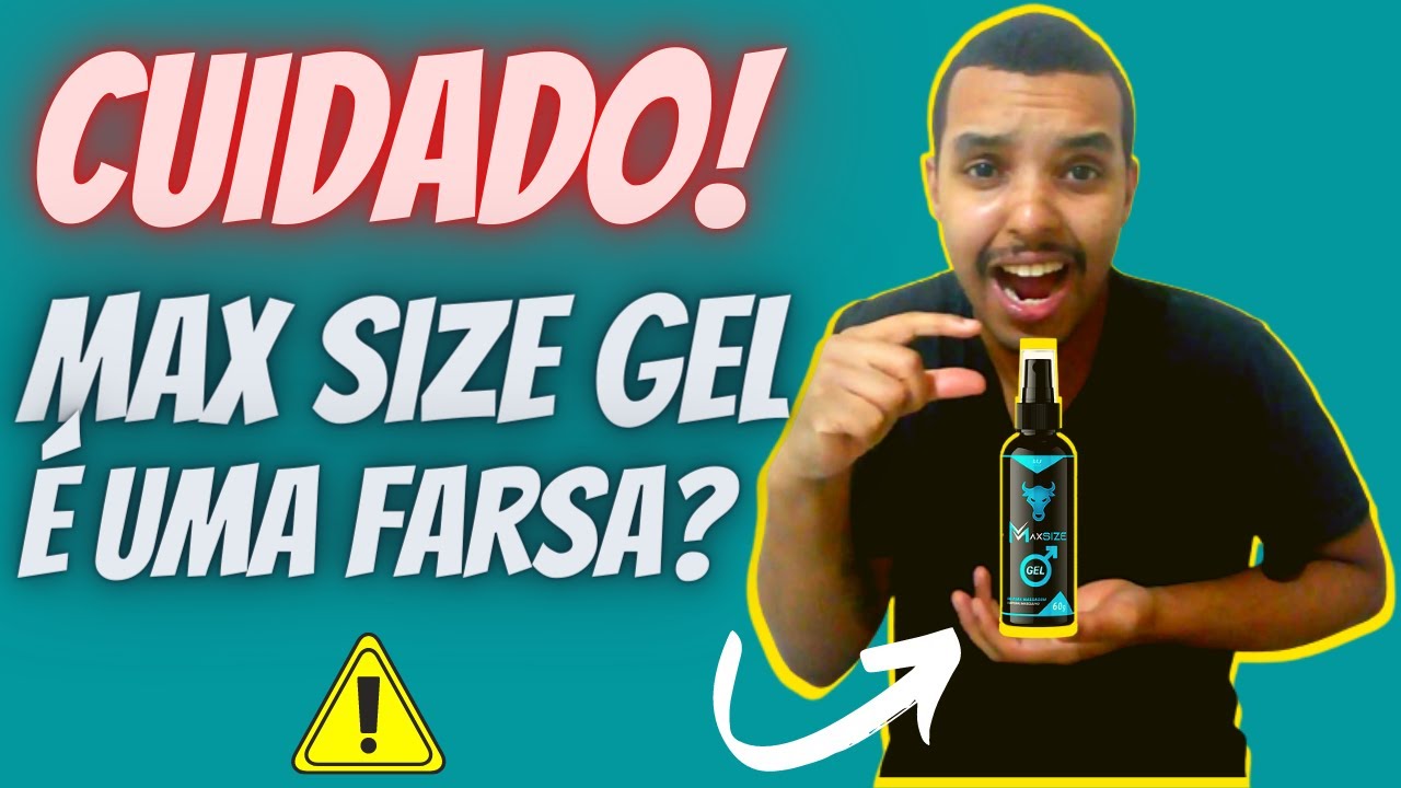 Max Size Gel Estimulante Sexual - Max Size Gel Funciona?Max Size Gel É ...