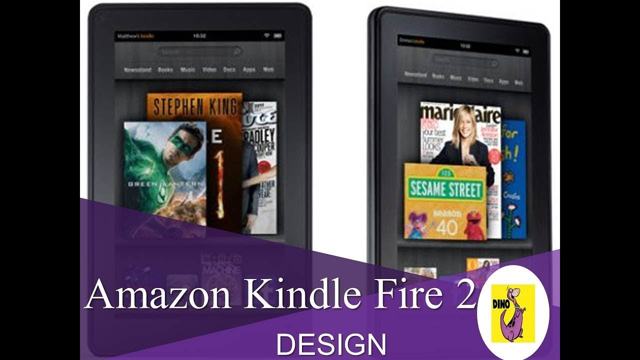 Amazon Kindle Fire 2 - Design - YouTube