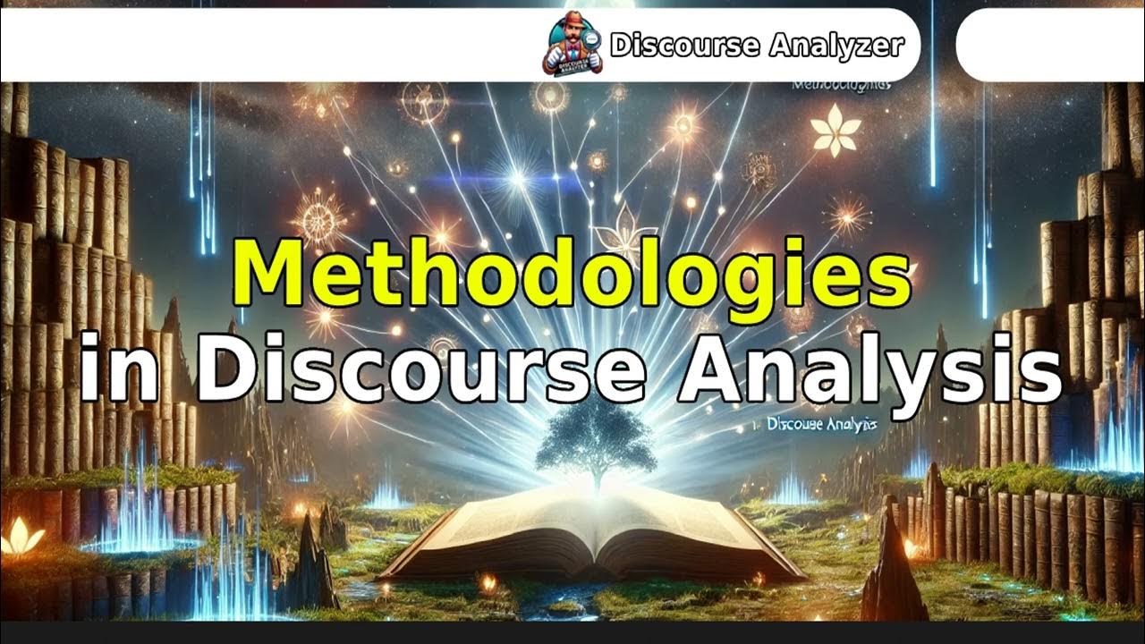 Methodologies in Discourse Analysis. - YouTube