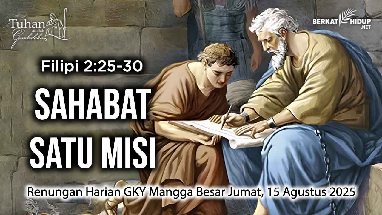 Tuhan Adalah Gembalaku #1739 - Timotius dan Epafroditus (part 2) - YouTube