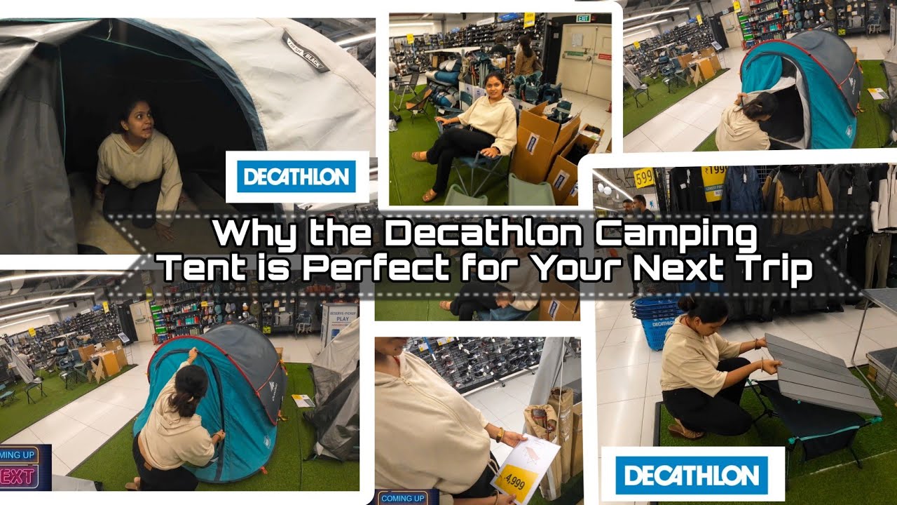 Discover the Outdoors with Decathlon Camping Tents#DecathlonCamping# ...