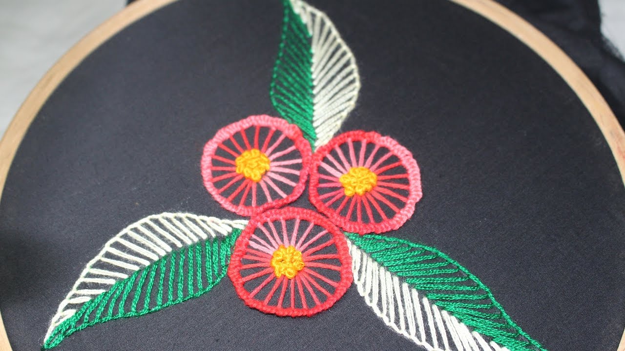 Hand Embroidery Designs | Basic embroidery design | Stitch and Flower ...