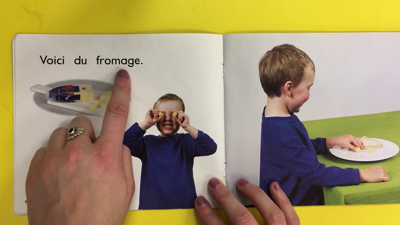 Mon repas- French home reading - YouTube