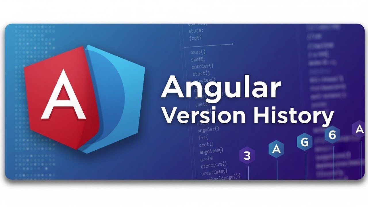 #2 Angular Version History - YouTube
