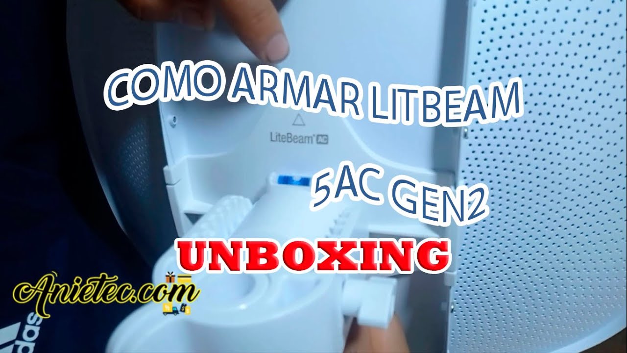 Como Armar LitBeam 5ac Gen2 - UNBOXING - YouTube
