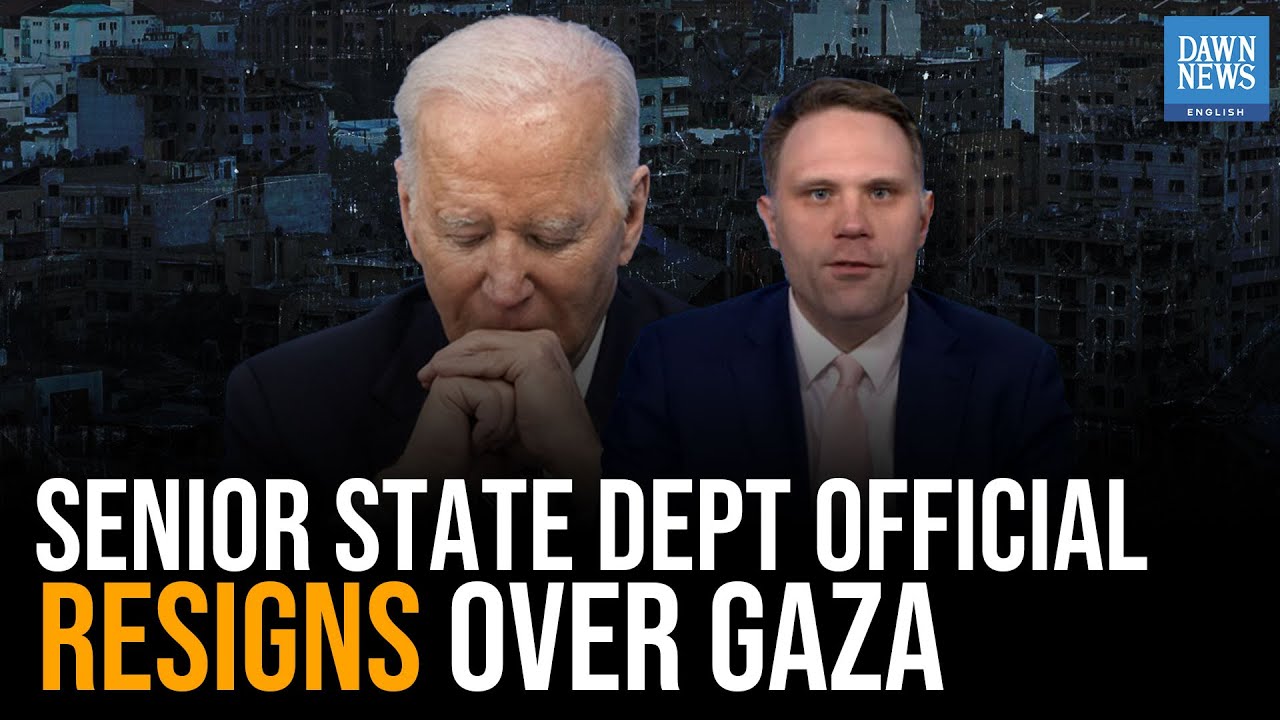Senior US State Dept Official Resigns Over Gaza | Dawn News English ...