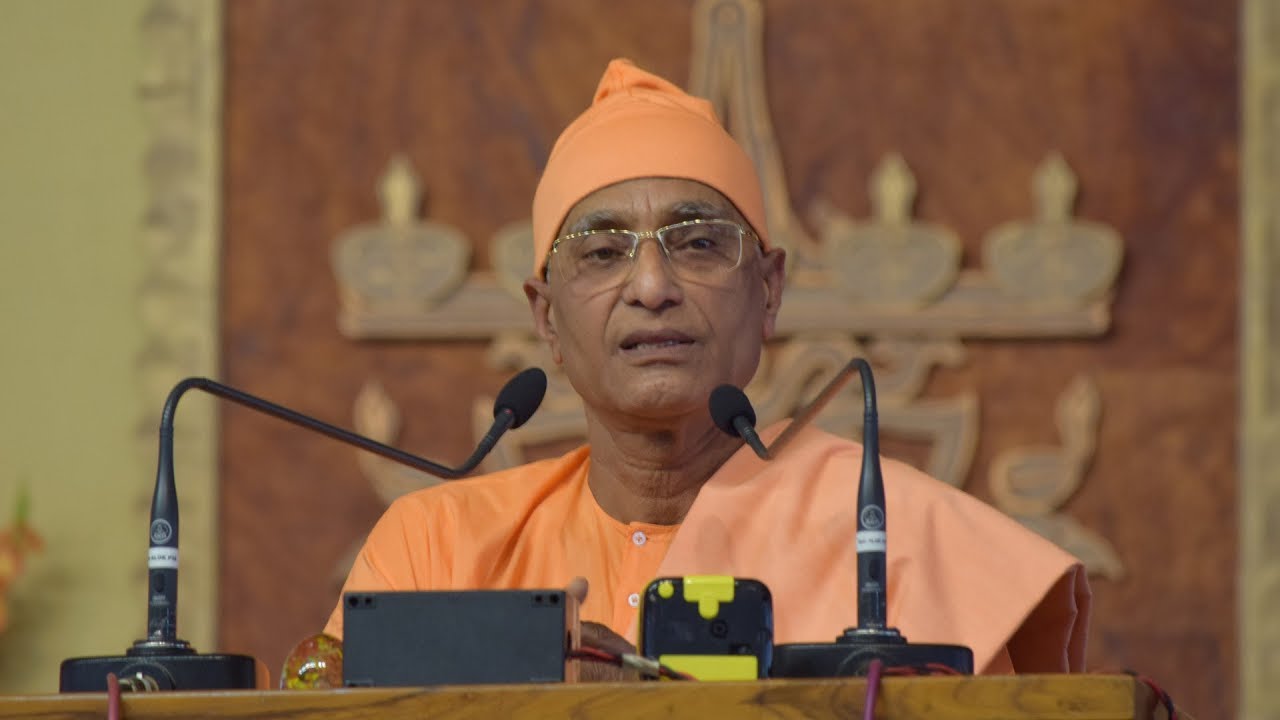 Speech by Swami Purnananda on Devotees Convention 2018 (Day 1) - YouTube