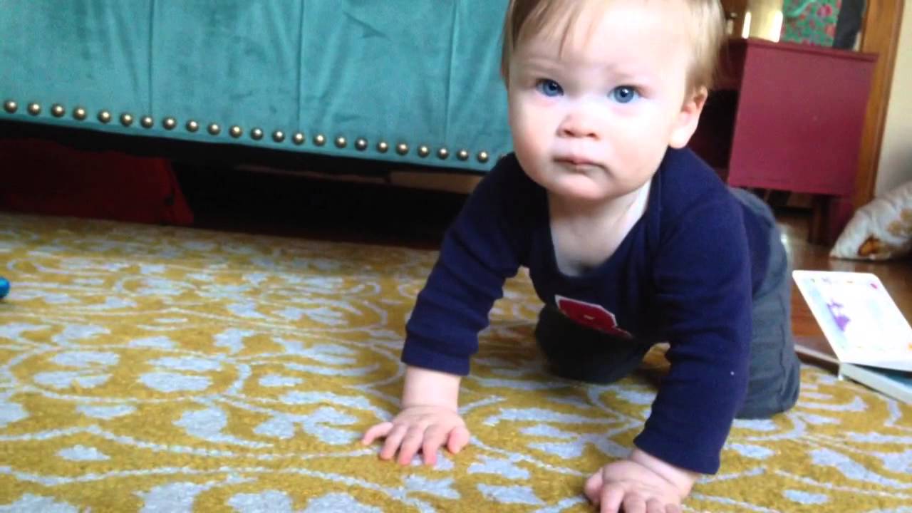 Learning to crawl - YouTube