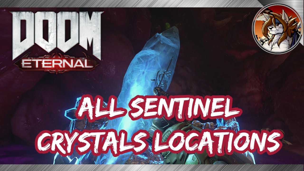DOOM ETERNAL - All Sentinel Crystals Locations Guide - YouTube