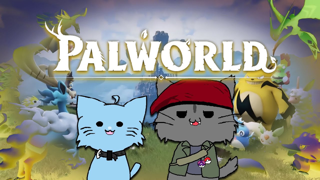 CAT PLAYS PALWORLD EP 1 - YouTube