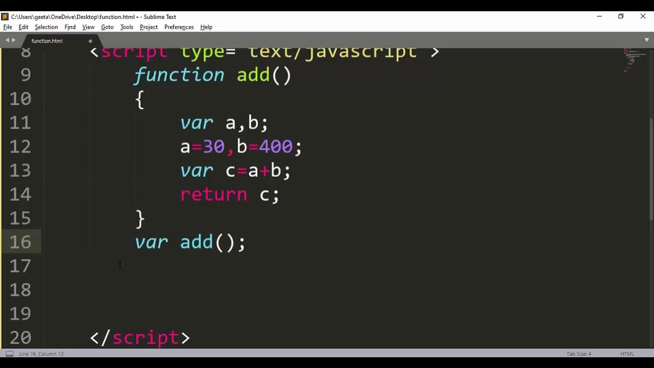 3 Function Without Parameter And With Return Value Youtube
