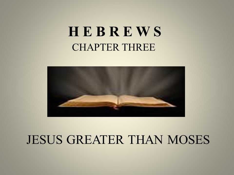 Gateway Church - Keep the Faith: Hebrews Chapter 3 - Jesus Greater than ...