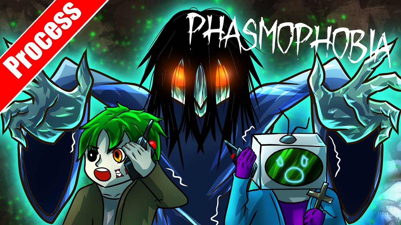 PHASMOPHOBIA IS SCARY THUMBNAIL TIMELAPSE - YouTube