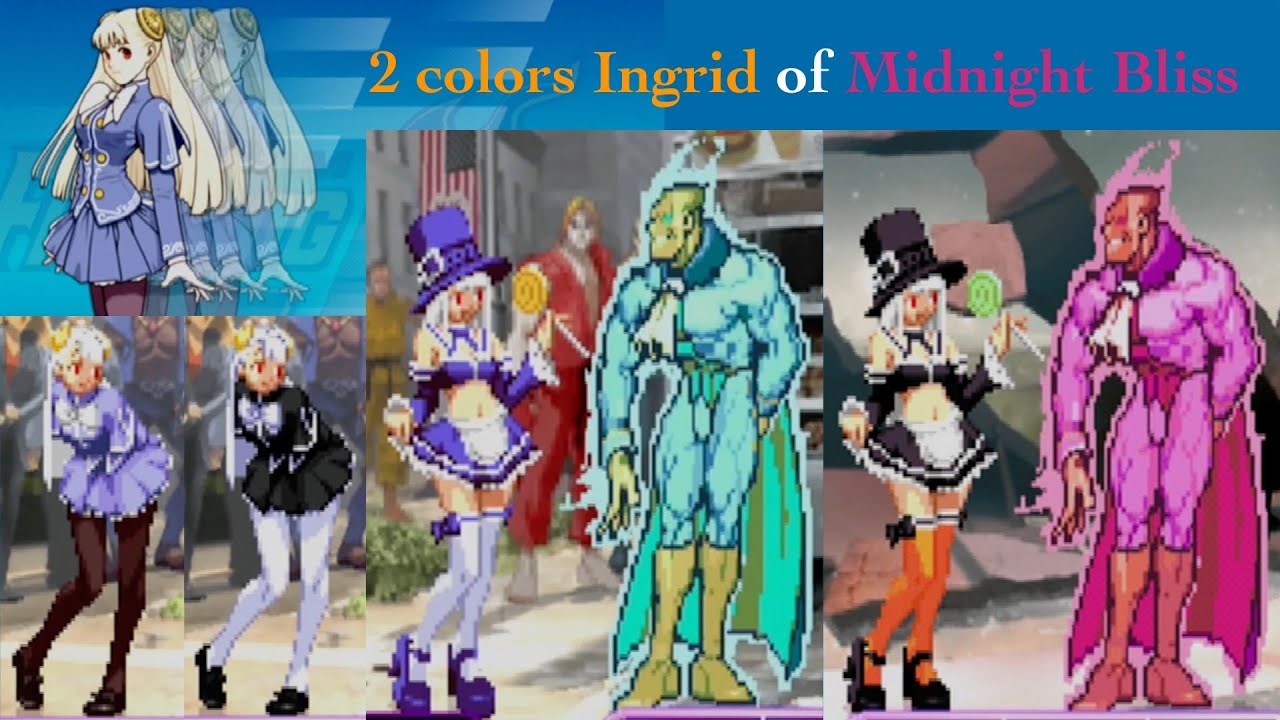 イングリッド 1P＆2Pカラーのミッドナイトブリス - カプジャム - 2 colors Ingrid of Midnight Bliss ...