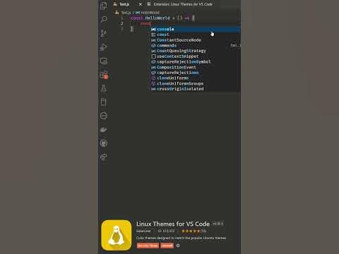 Must Have VSCode Themes For Every Programmer #shorts - YouTube