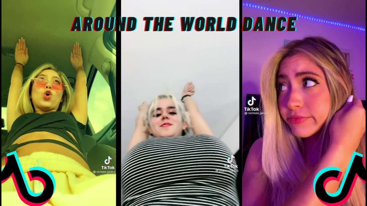 NEW FUNNY TIKTOK DANCE | AROUND THE WORLD TIKTOK TREND - YouTube
