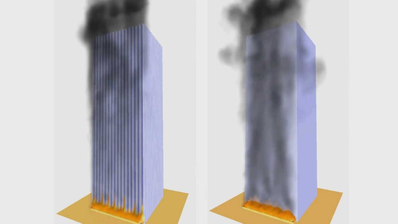 Fire simulation in high rise building - part I Music by Epic Soul ...
