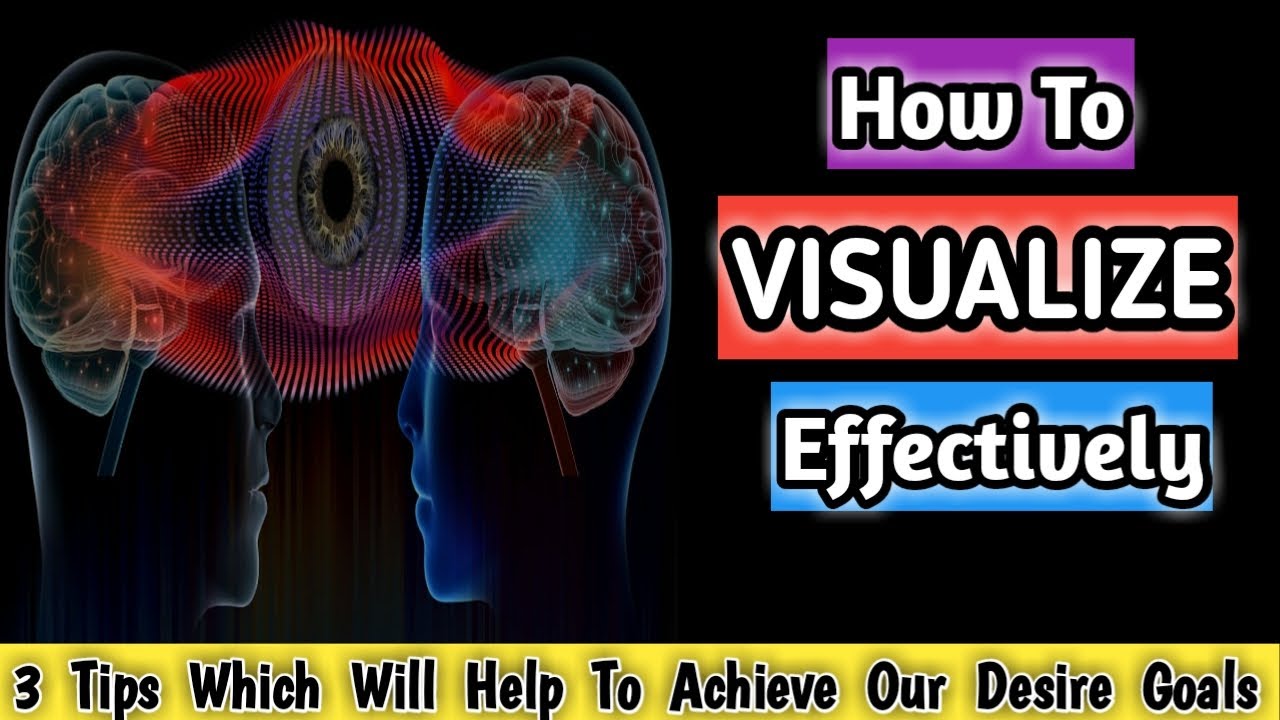How To Visualize Effectively | Power Of Visualization | 3 Tips Which ...