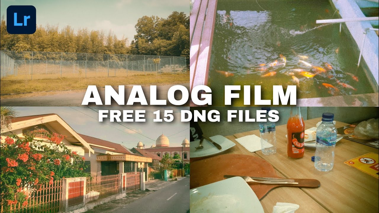 Free 15 DNG Files | Lightroom Presets | Analog Film series - YouTube