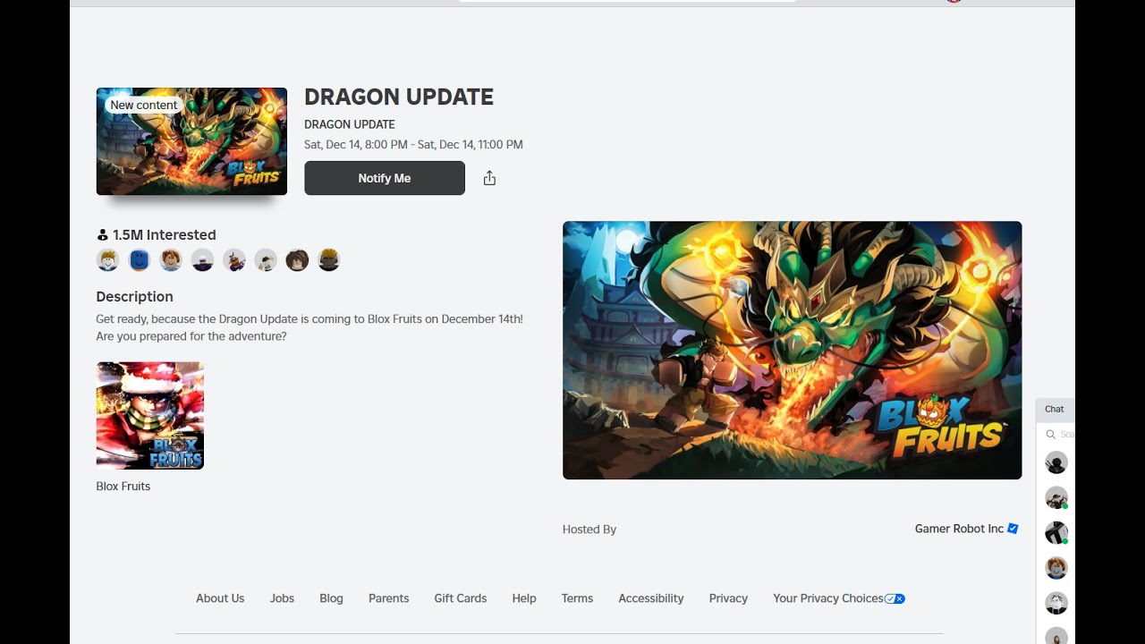 BLOX FRUITS DRAGON REWORK AND dti update breaking roblox severs - YouTube