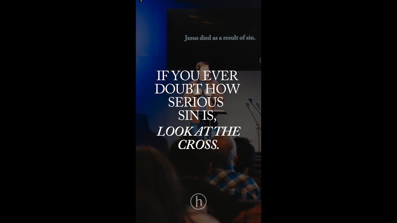 If you ever doubt how serious sin is, look at the cross. #shorts - YouTube